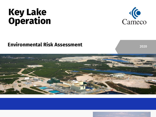 Environmental Risk Assessment - Public Summary - Key Lake | Cameco ...